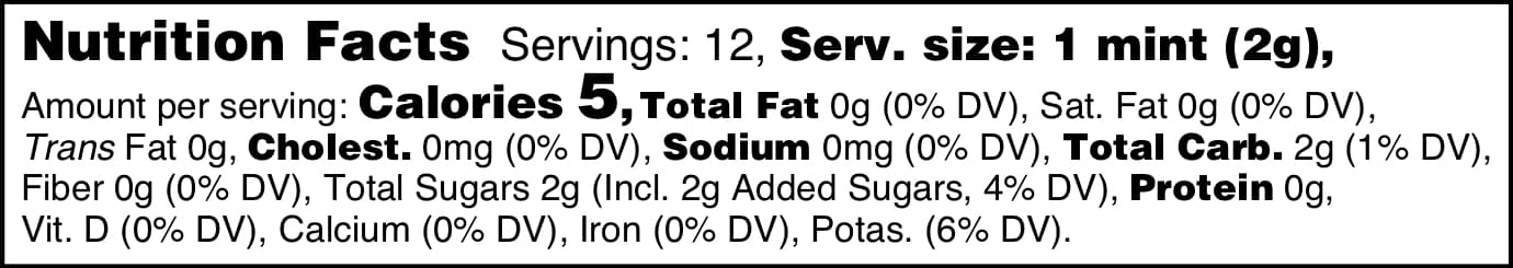 Label Format Selection | Nutrition Facts Labels Generator