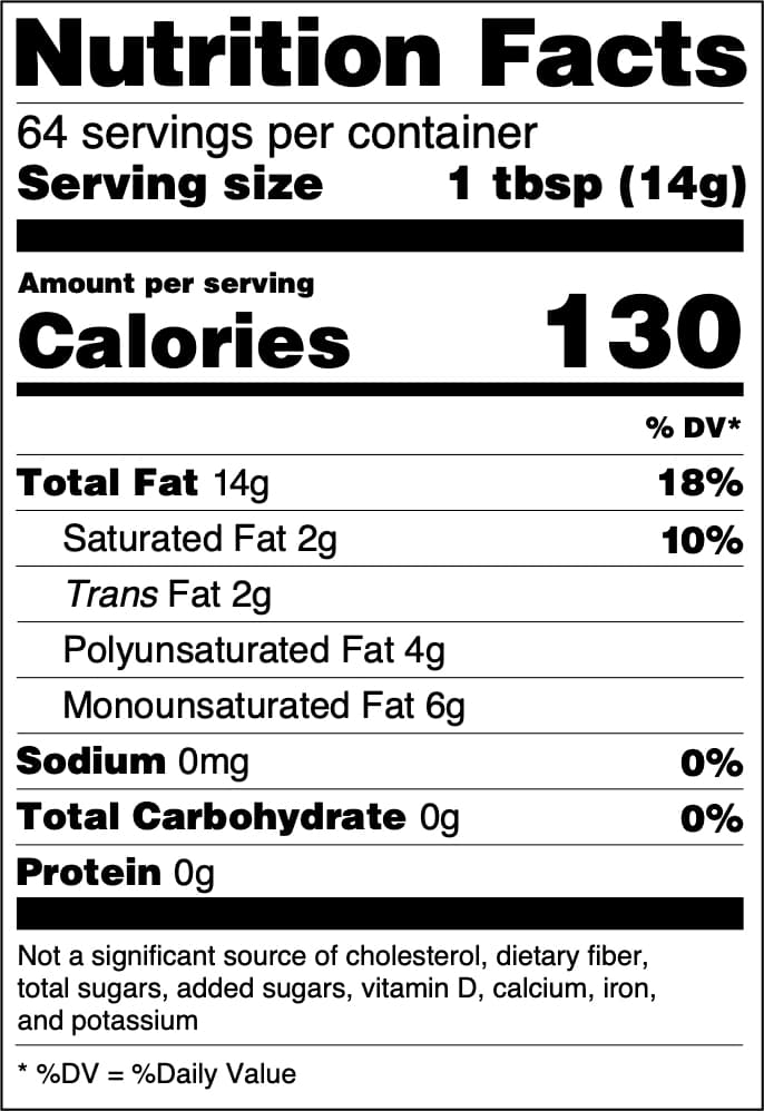 Label Format Selection | Nutrition Facts Labels Generator